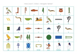 History: ancient egypt lesson 1 two temple place | PDF | Arts and ...