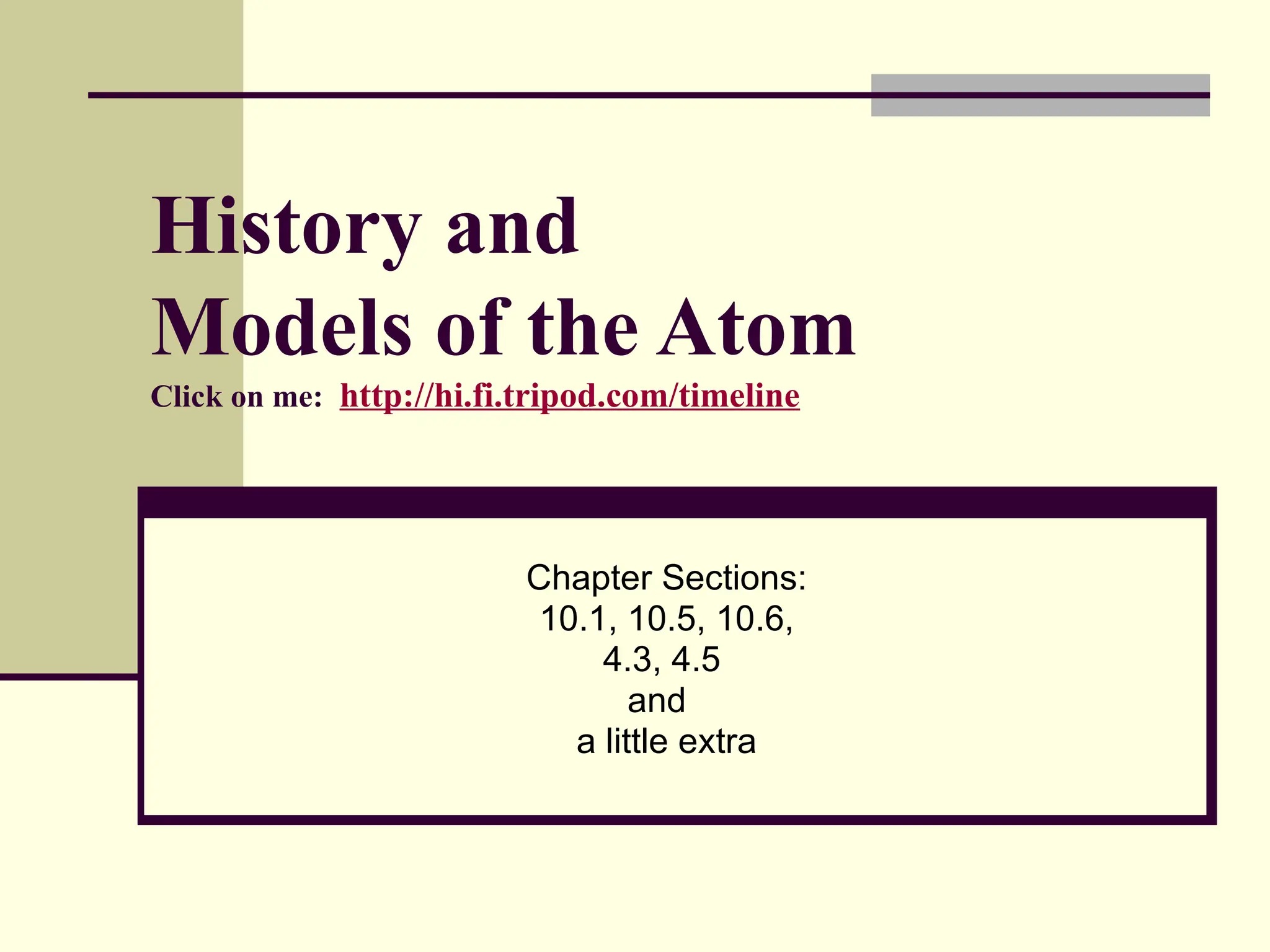 History and atomic models ppt and guides.pptx
