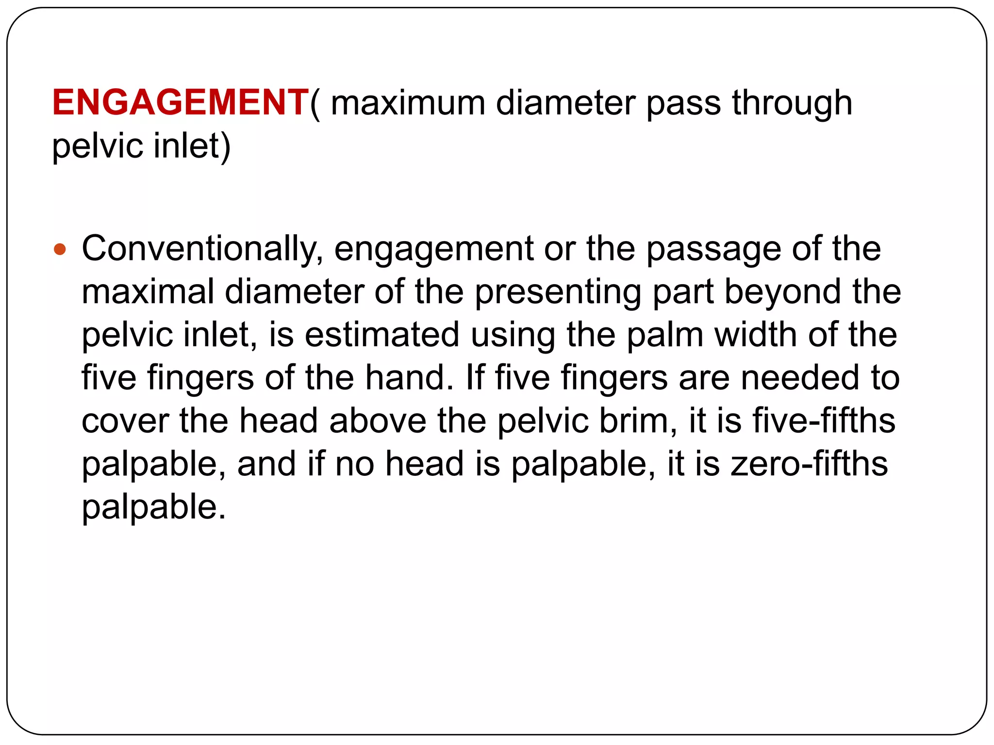 History and clinical examination in obstetrics | PPTX