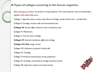 history and collagen and types of collagen.ppt