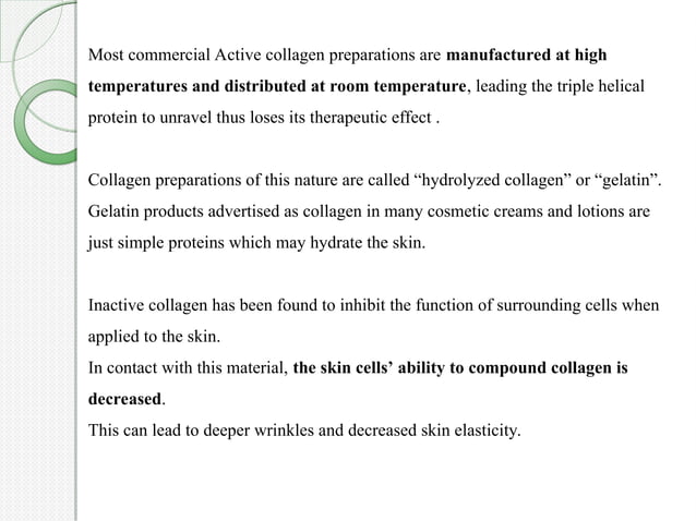 history and collagen and types of collagen.ppt