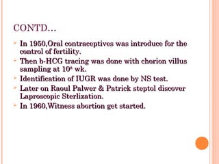History and comptemporary perspectives in midwifery | PPT