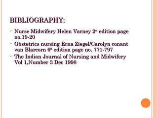 History and comptemporary perspectives in midwifery | PPT