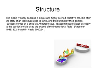 History and Conventions of the Biopic Genre | PPT