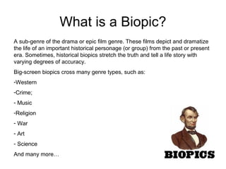 What Is A Biopic — Definition Best Examples Explained, 44% OFF