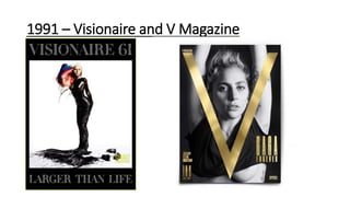 History and conventions of fashion magazines | PPTX