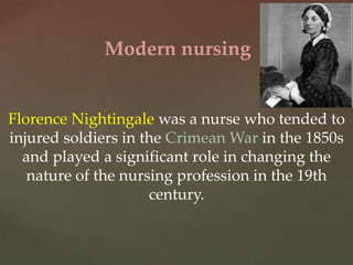History and definition of nursing | PPTX