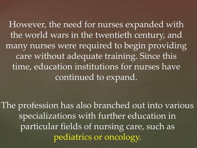 History and definition of nursing | PPTX