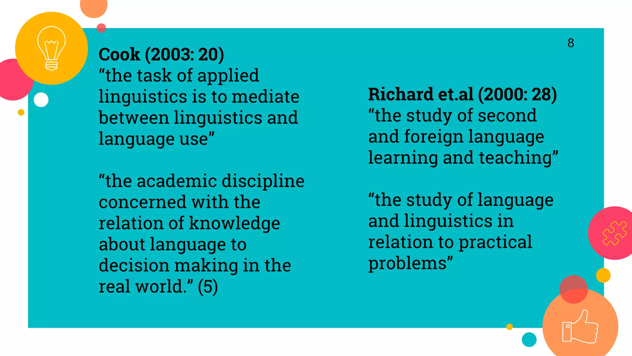 History and Definition of Applied Linguistics | PPTX | Education