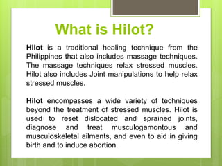 History and development of massage | PPTX