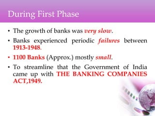 History and Development of Banks | PPTX
