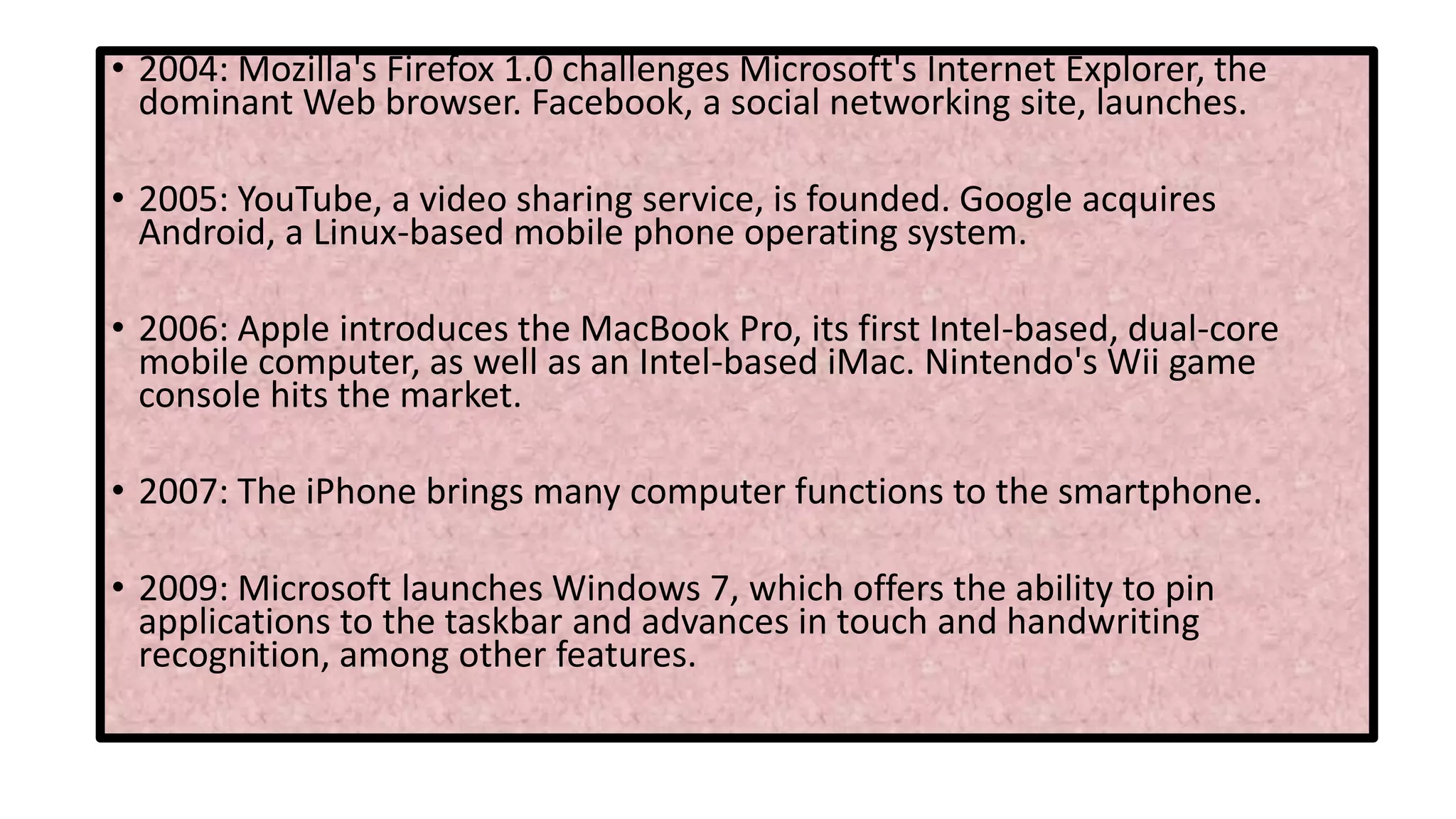 History and development of computers | PPT