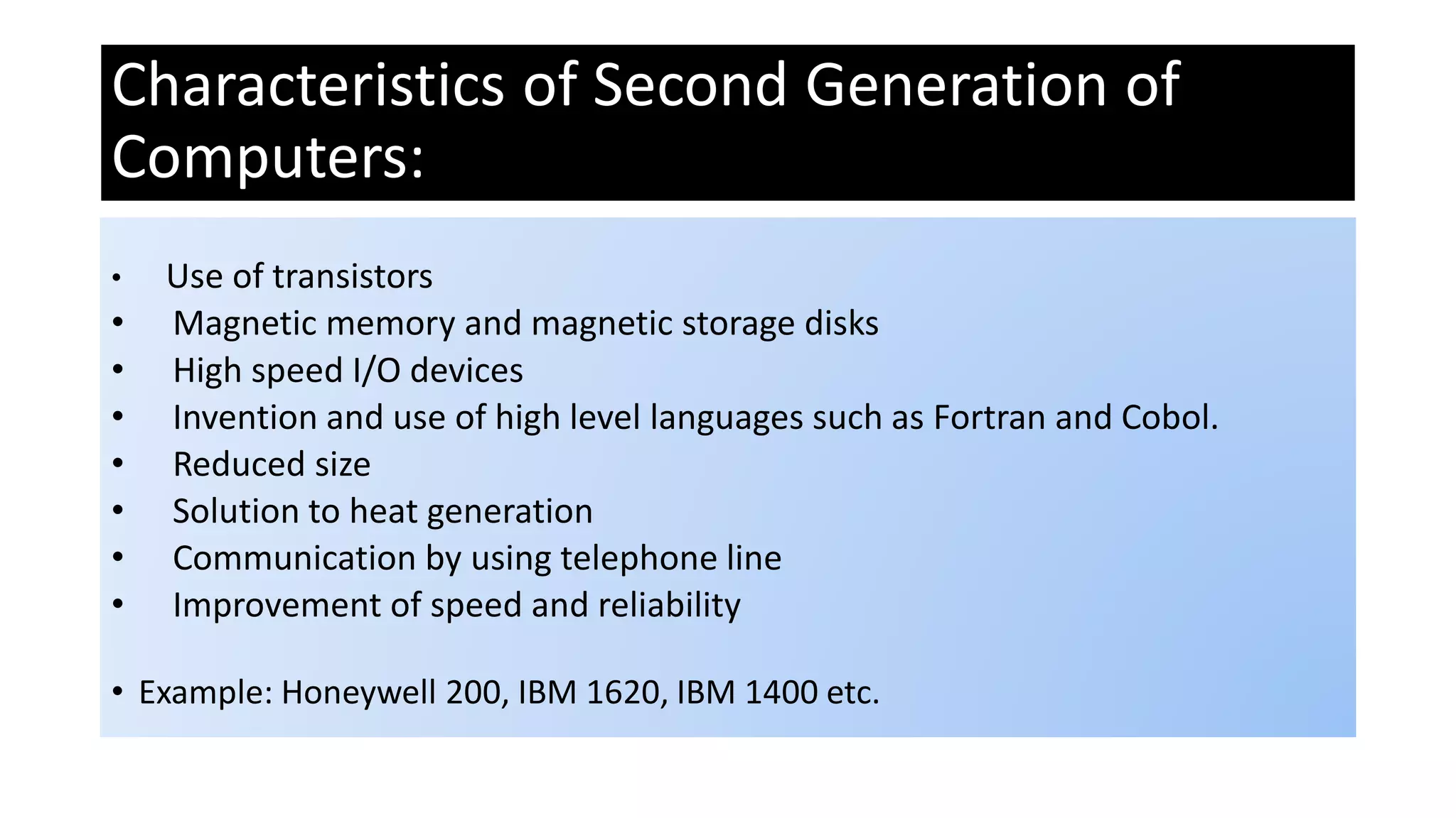 History and development of computers | PPT