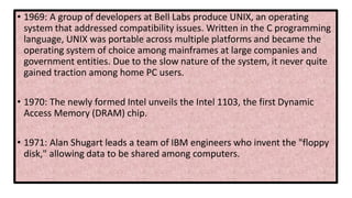 History and development of computers | PPT