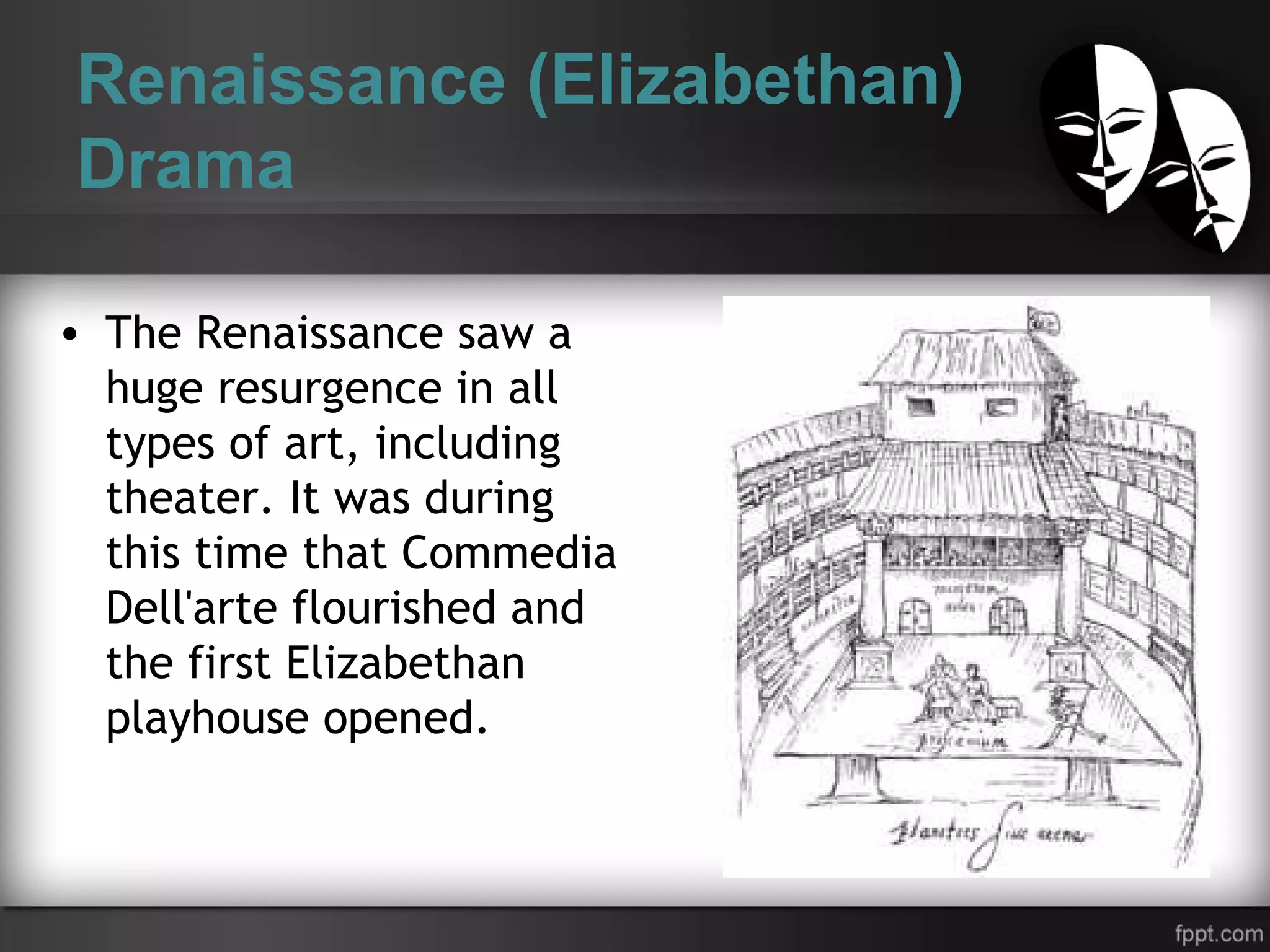 History and development of drama | PPT