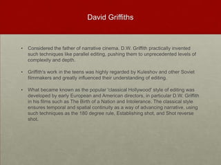 History and Development of Editing | PPTX