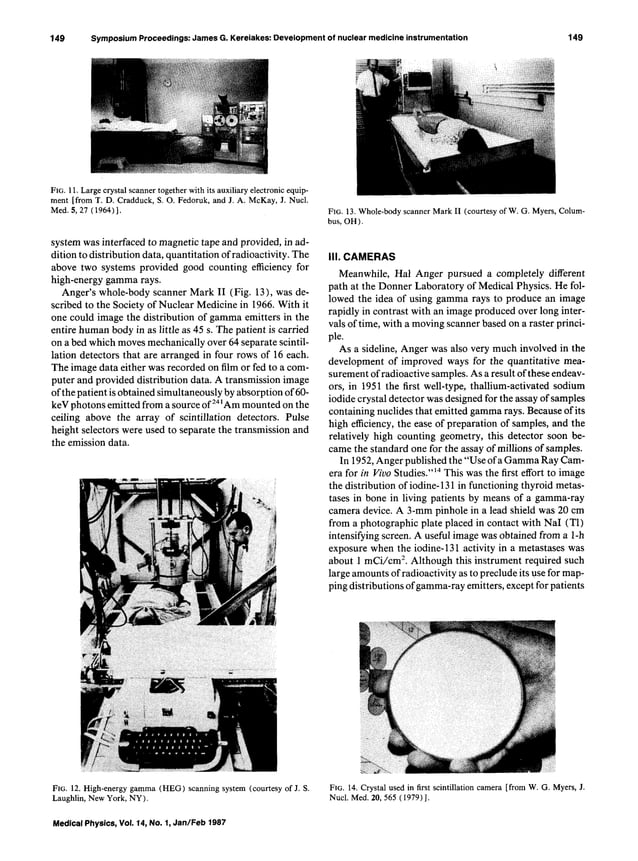 History and development of medical physics instrumentation ...