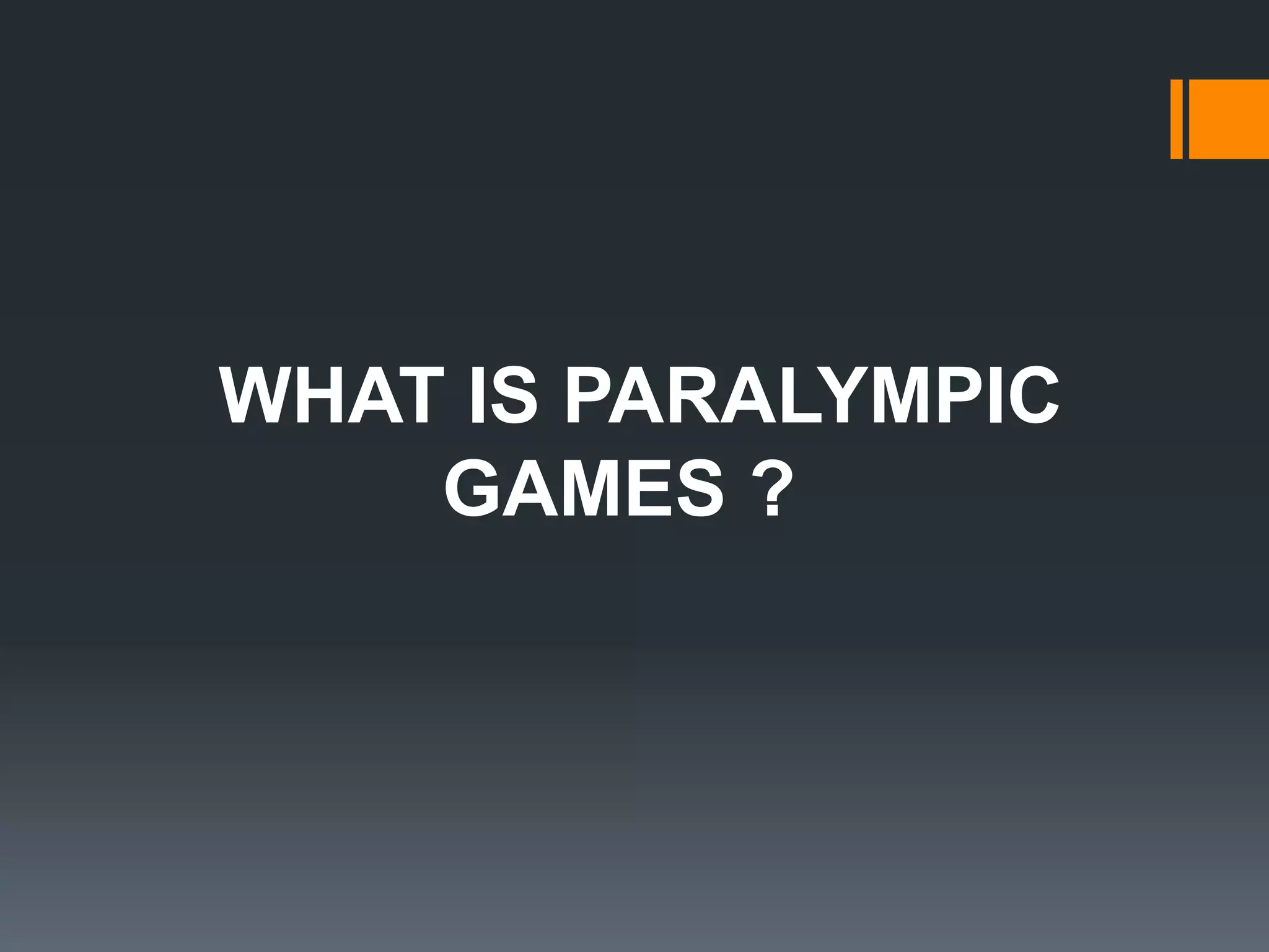 History and development of paralympics | PDF