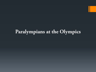 History and development of paralympics | PDF