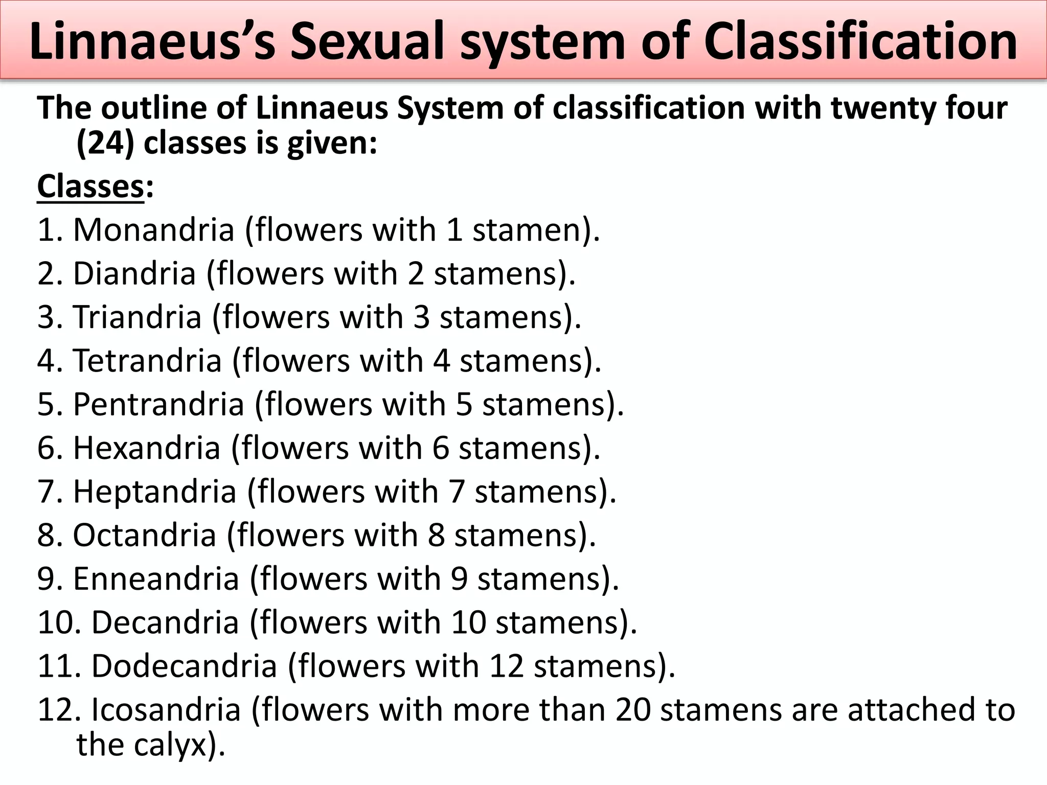 History and development of plant taxonomy | PPTX