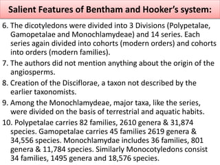History and development of plant taxonomy | PPTX