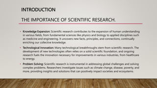 History and Development of Scientific Research Makhmudov .U M22-09 NGJ ...