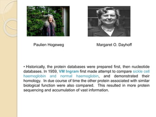 History and devolopment of bioinfomatics.ppt (1) | PPTX