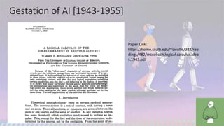 History+and+Evolution+AI and its advantages | PPTX