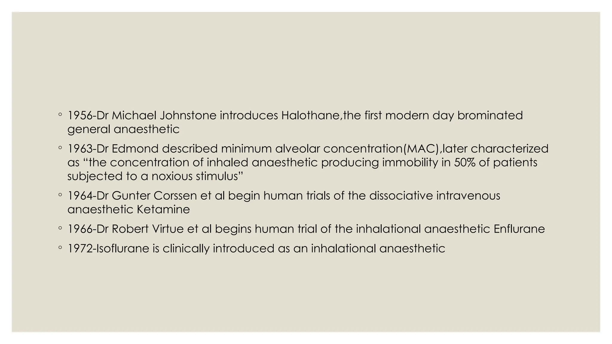 History and evolution of anaesthesia.pptx | Lung and Respiratory Health ...