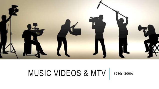 History and evolutions of music videos | PPTX
