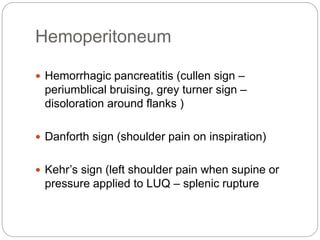 History and examination of acute abdomen by dr fahad akhtar | PPTX