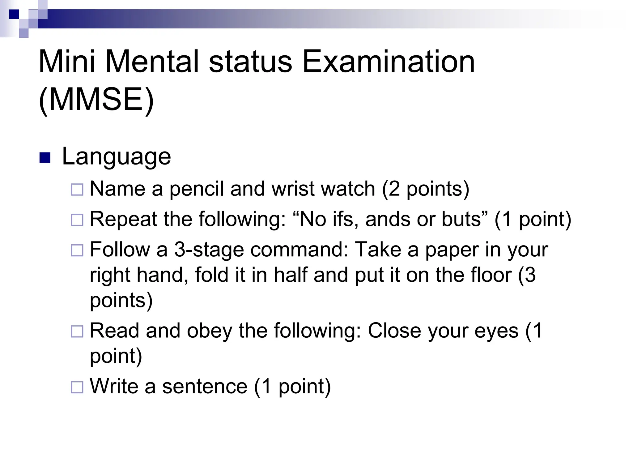 History and examination of nervous system- Part II.ppt