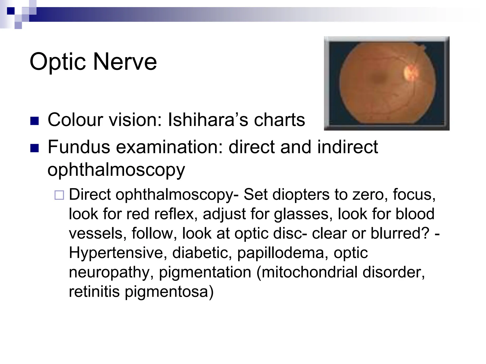 History and examination of nervous system- Part II.ppt