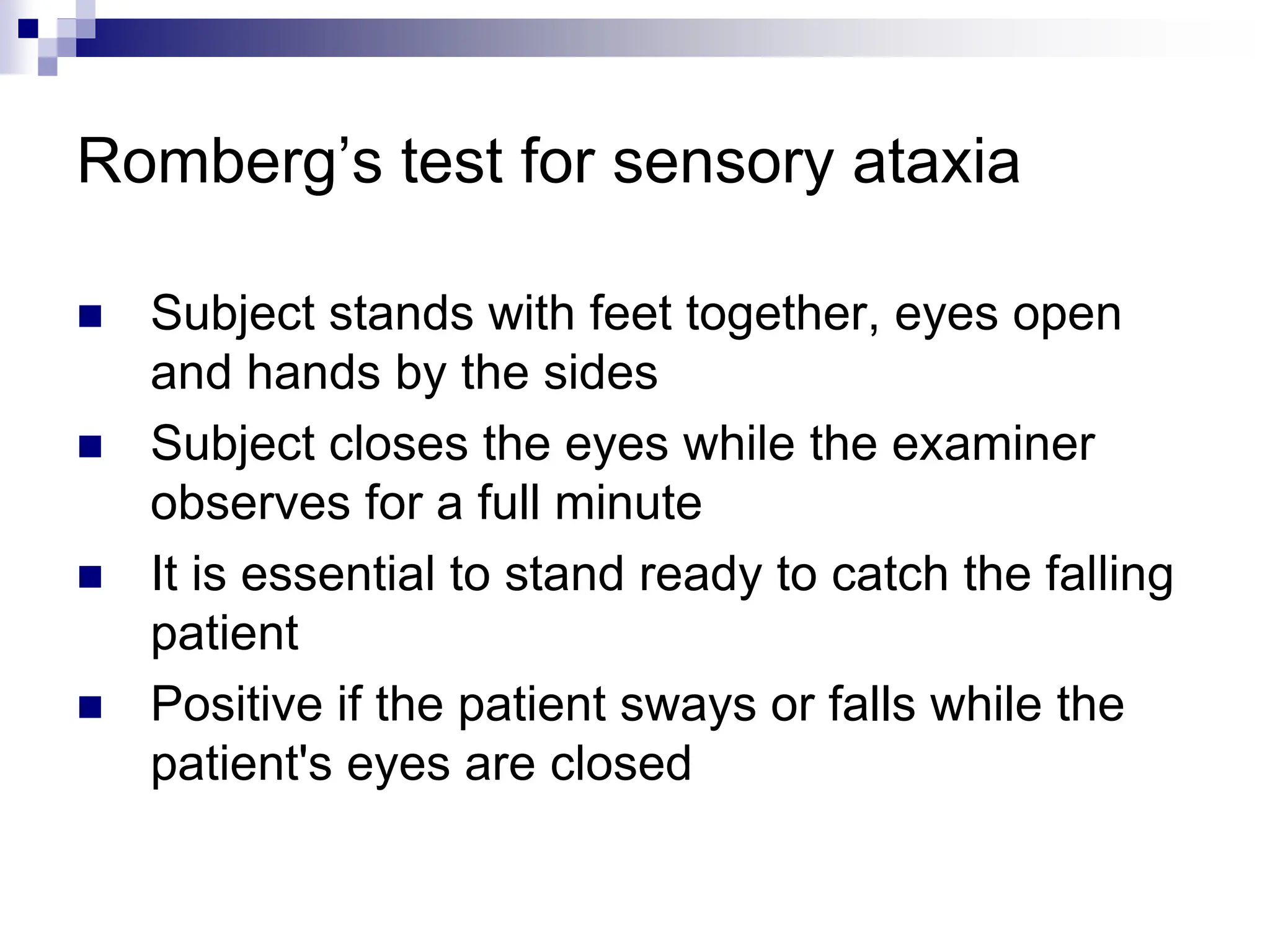 History and examination of nervous system- Part II.ppt