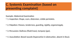 History and examintion. pptx | PPTX
