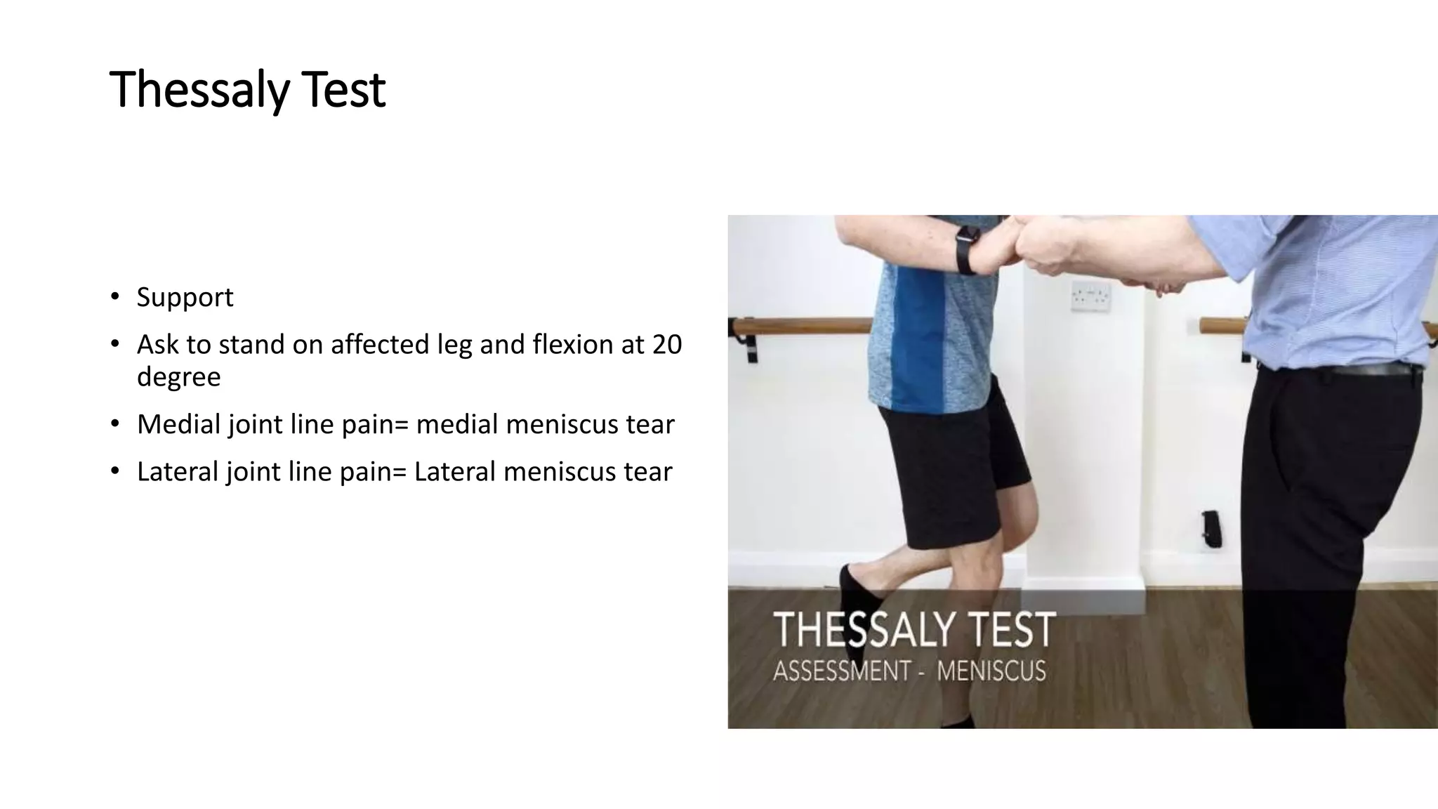 History and examintion of knee joint slideshare | PPTX