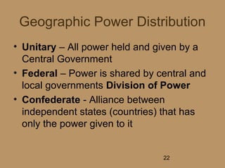 History and forms of government | PPT