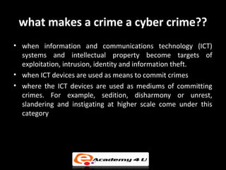 History and future cybercrime | PPT