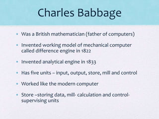 Evolution and generations of computers | PPTX