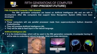 History and generation of a computer | PPT