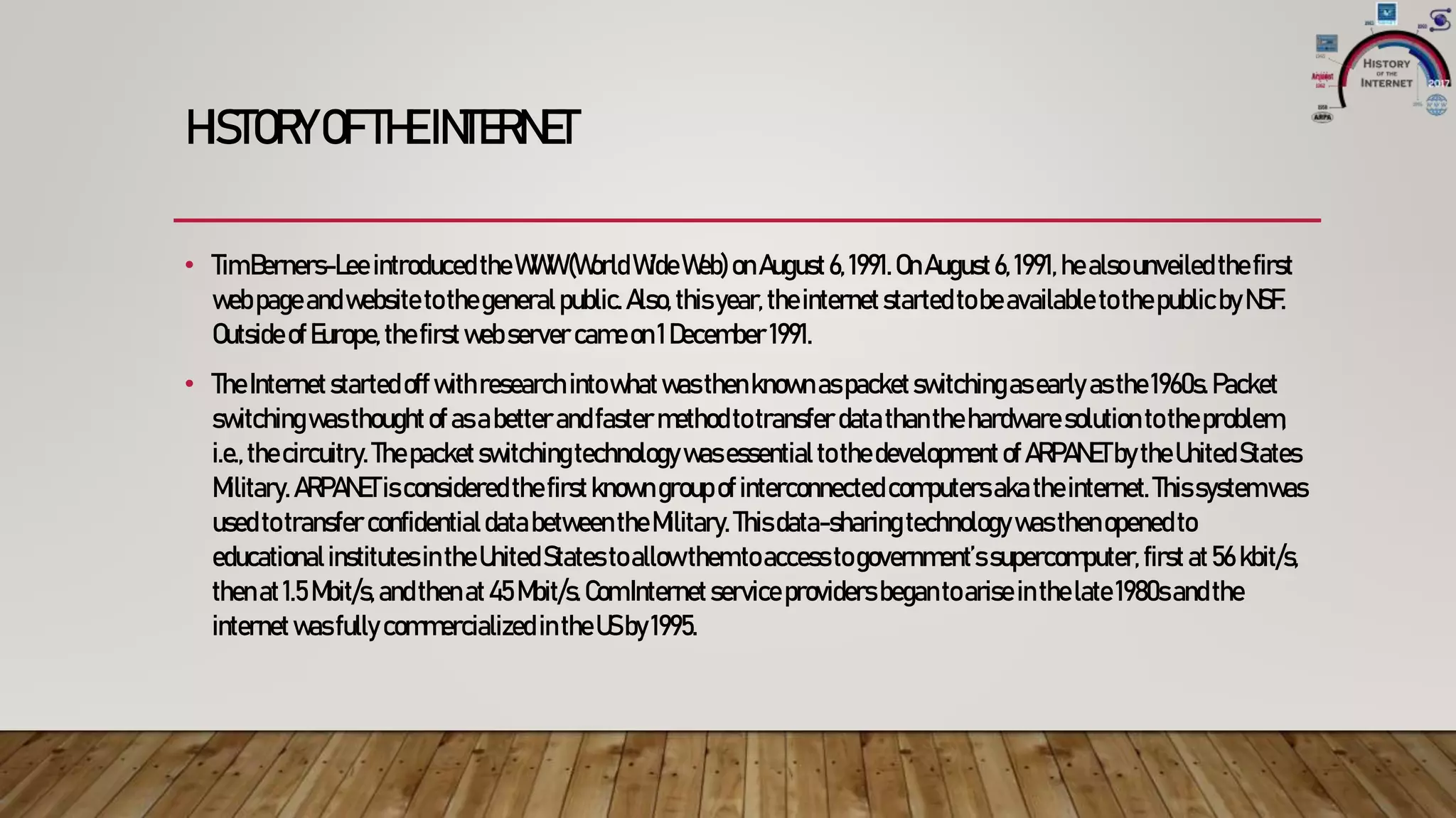 History and Impact of the Internet.pptx