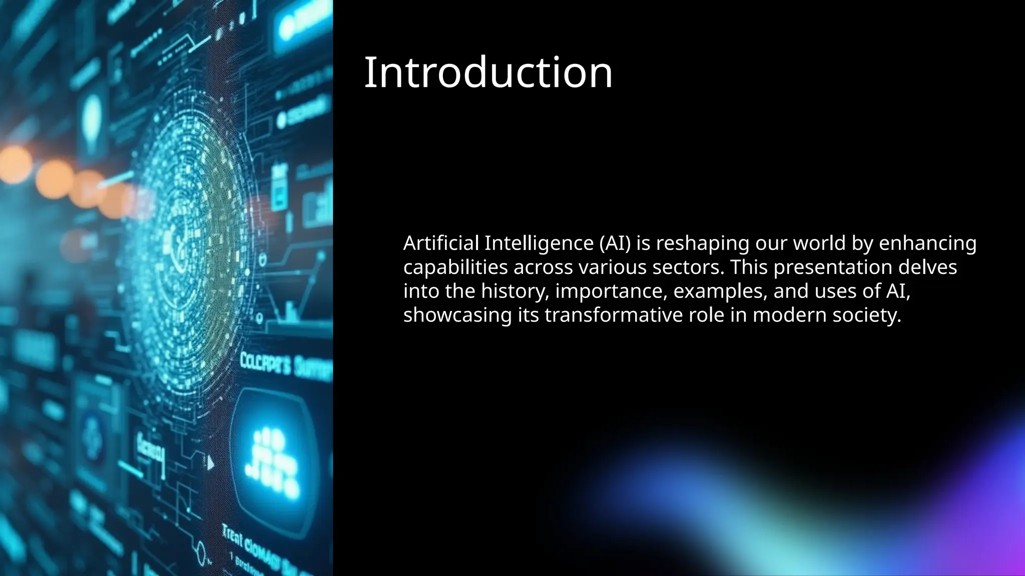 History and Importance of AI in our Lives.pptx