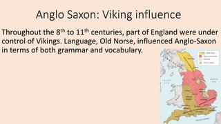 History and origin of the english language | PPTX