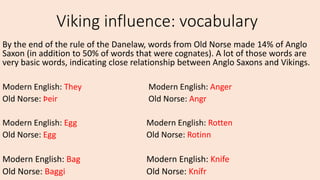 History and origin of the english language | PPTX