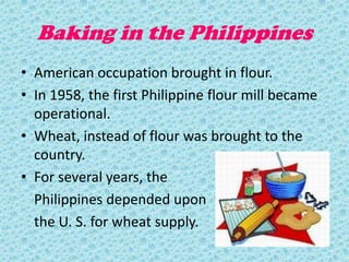 History and overview of baking | PPTX