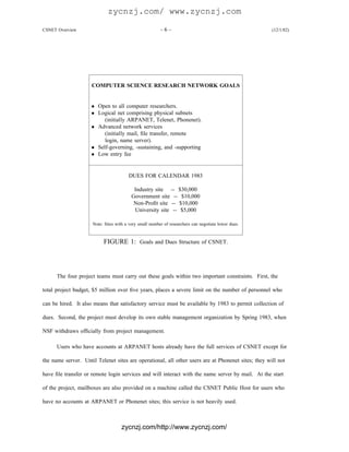 History and overview of csnet | PDF