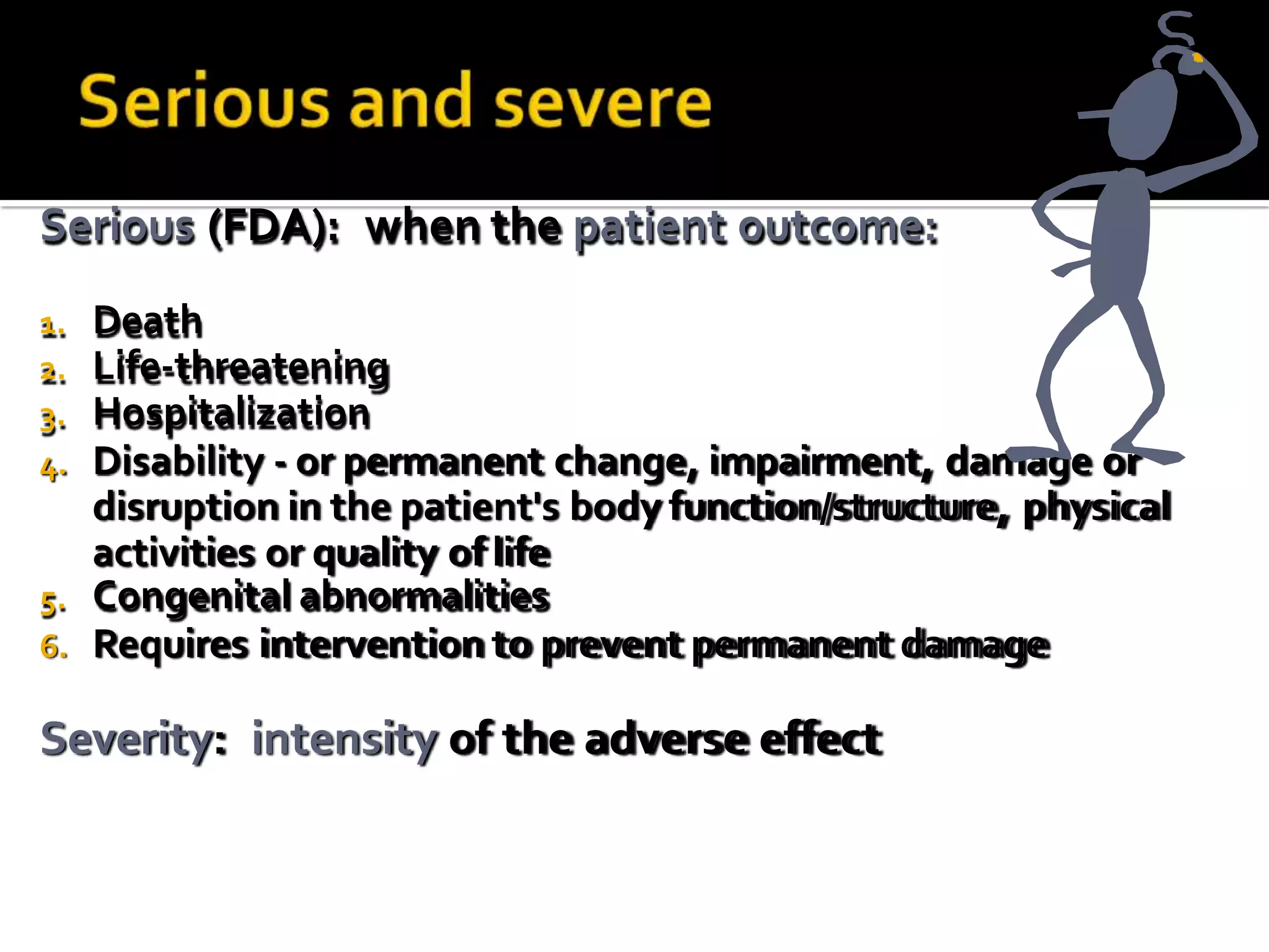 History and overview of pharmacovigilance adverse event.. | PPTX