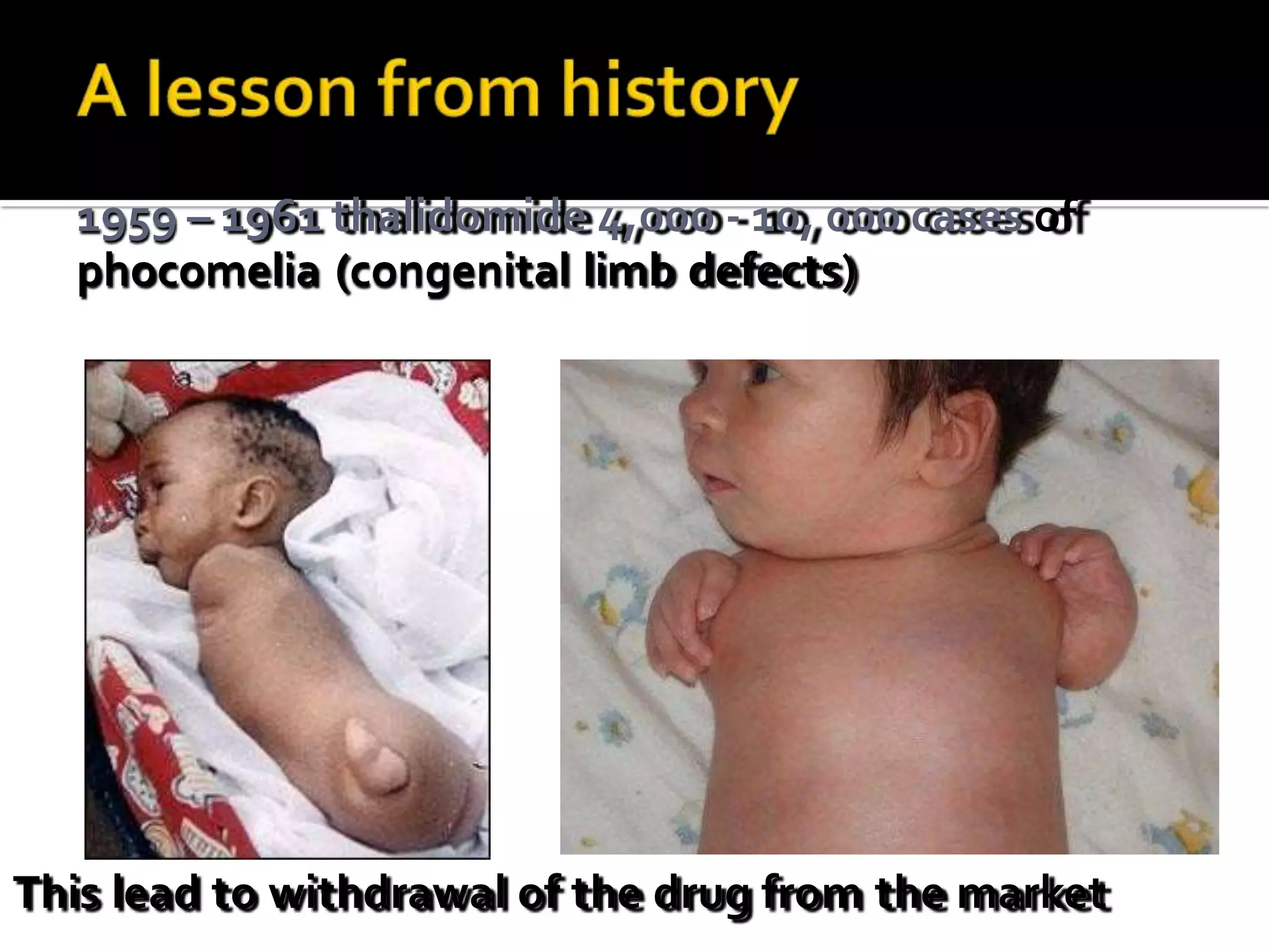 History and overview of pharmacovigilance adverse event.. | PPTX