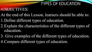 History and Philosophy of Education: Introduction to education | PPTX