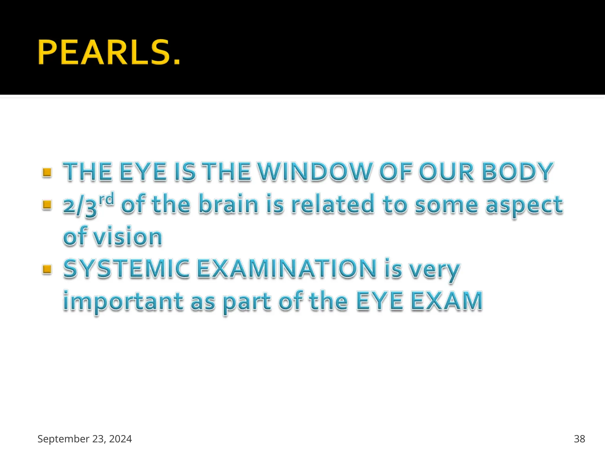 HISTORY AND PHYSICAL EXAM OF THE EYE. HO.ppt